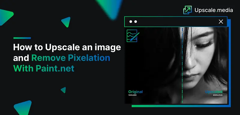 How To Upscale An Image Remove Pixelation With Paint